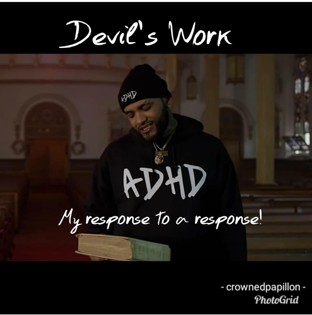 Music is His- Bizzle’s Response to Devil’s Work – Crowned Papillon